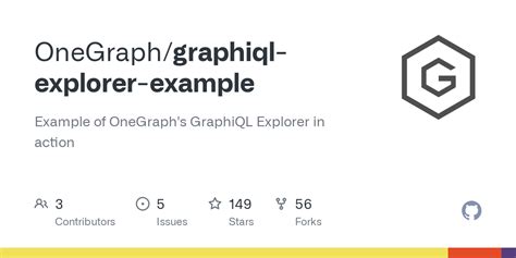 Github Onegraphgraphiql Explorer Example Example Of Onegraphs
