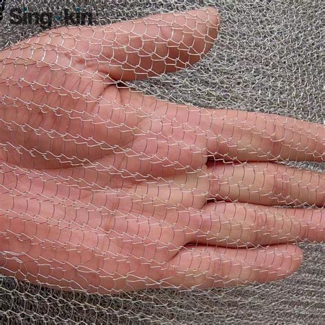 Flexible And Soft Stainless Steel Wire Mesh Knitted Mesh Tree Flower Root Guard Mesh China