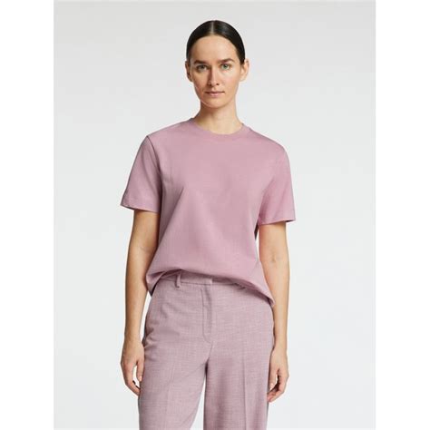 T Shirt Selected Femme Bleached Mauve Selected Femme La Redoute