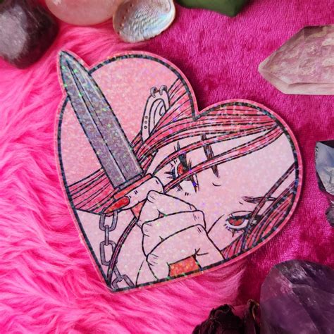 Pink Dagger Villain Sticker Cosmobones