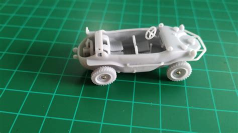 Stl File Vw 166 Schwimmwagen Scale 172 🪖・3d Printer Design To Download