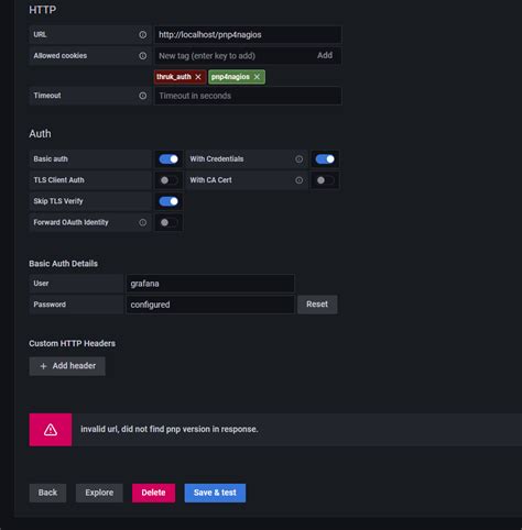 Adding Pnp4nagios Datasource To Grafana Configuration Grafana Labs