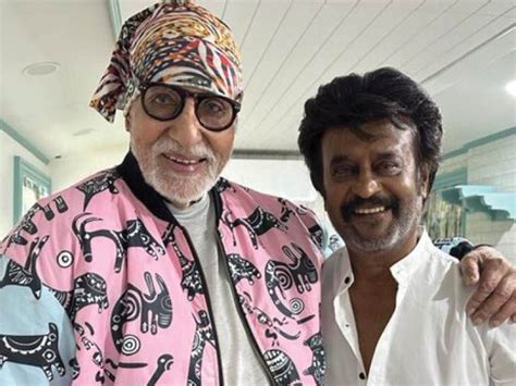 Rajinikanth Will Be Seen With Big B On The Silver Screen રજનીકાંત સિલ્વર સ્ક્રીન પર બિગ બી