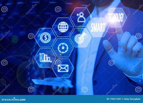 Handwriting Text Writing Smart Technology Concept Meaning Used To Protect And Prevent Errors In