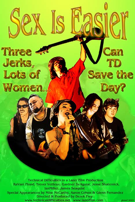 Technical Difficulties Sex Is Easier Poster By Glennf