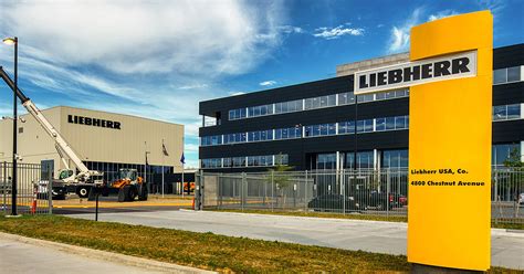 Io Logistics Center For The Americas Liebherr Us