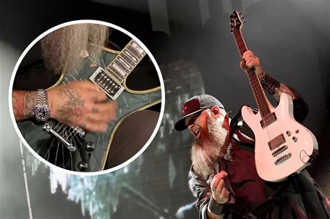 Three Days Graces Barry Stock Plays His Favorite Riffs