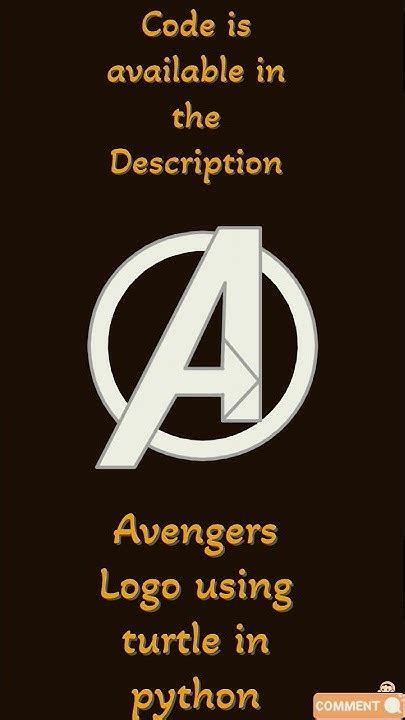 Avengers Logo In Python Using Turtle Python Turtle Avengers Avengerslogo Shorts Youtube