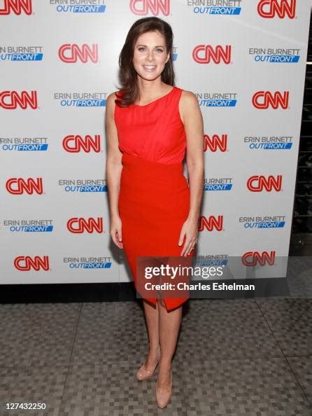 Cnn Outfront Host Erin Burnette Attends The Launch Party For Cnns