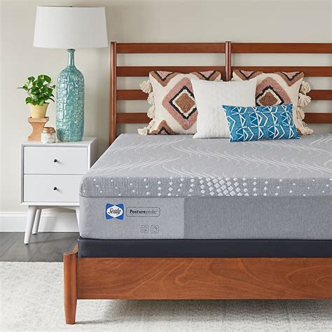 Sealy 12 In Split King Memory Foam Mattress In A Box 52816832 At