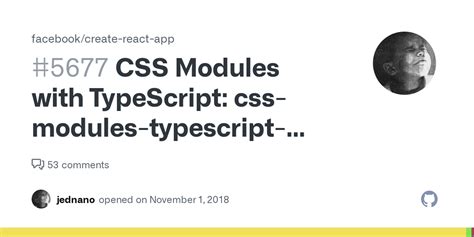 css modules with typescript css modules typescript loader · issue
