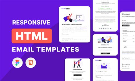 Design Responsive Html Email Templates By Massivework Fiverr