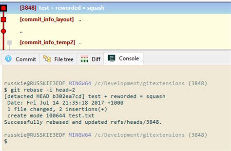 25001 Interactive Rebase Illegal Characters In Path Instead Of The Edit Commit Message