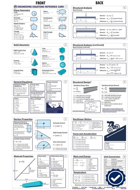 Centroid Formula Sheet