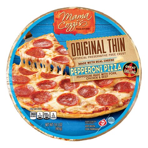 Aldi Mama Cozzis Pizza Kitchen Thin Crust Pepperoni Pizza Same Day Delivery Or Pickup Instacart