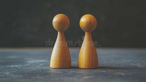 Two Figures Sit Facing Each Other In An Interior Setting Stock Image