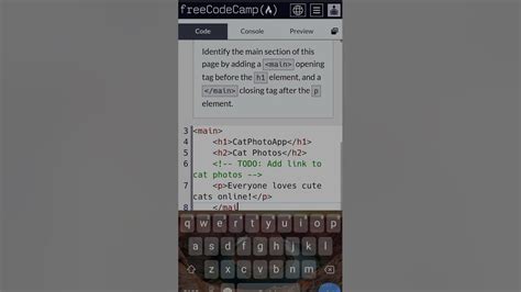 Freecodecamp Solution Web Design Step 5 6 Youtube