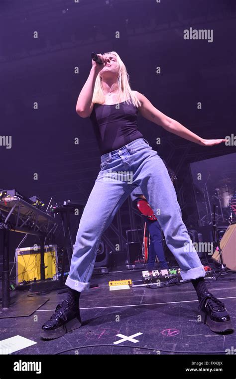 Karen Marie Orsted Danish Electro Pop Singer And Performer At The