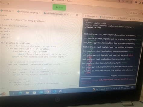 Scientific Computing With Python Projects Arithmetic Formatter