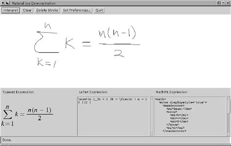 Figure 1 1 From Recognition Of Handwritten Mathematical Expressions By