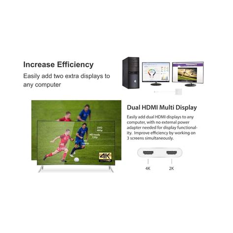 J5create Jua365 Usb™ 3 0 To Dual Hdmi™ Multi Monitor Adapter Msl Digital Online Store