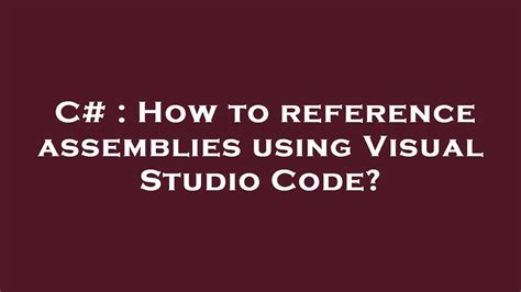 How To Code Assembly In Visual Studio At Thomas Simpson Blog