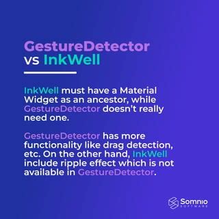GestureDetector Vs InkWell PDF