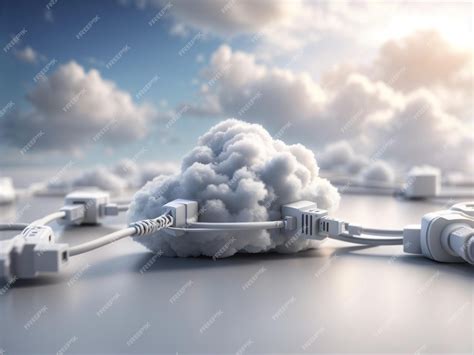 Premium Ai Image Unleashing The Potential Of Cloud Computing A Futuristic Concept