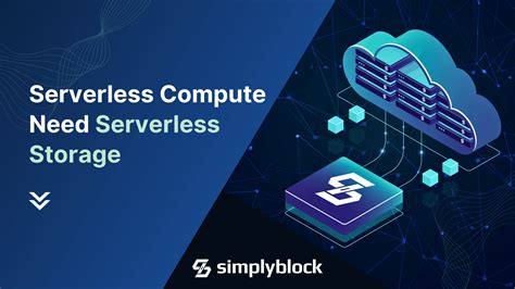Serverless Compute Need Serverless Storage Simplyblock
