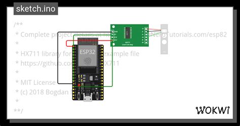 Esp Load Cell Copy Wokwi Esp32 Stm32 Arduino Simulator
