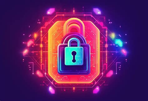 Premium Ai Image Cybersecurity Design Banner Protecting Data Abstract Design Ai Generated