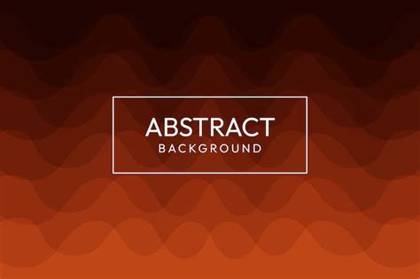 Premium Vector Abstract Brown Gradient Wave Background Vector Design