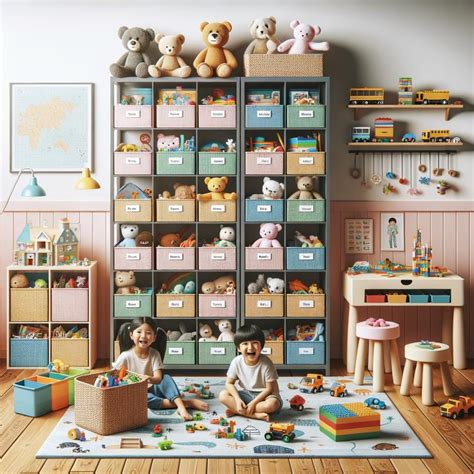 Toy Storage Systems Decluttering Solutions