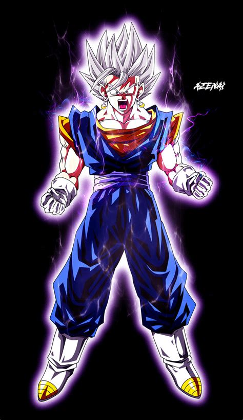 Mastered Ultra Instinct Vegito By Azenai On Deviantart