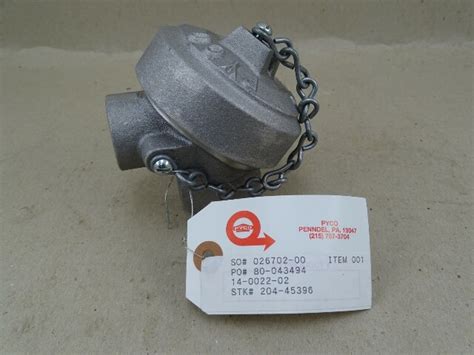 Pyco Thermocouple Sensor Housing 14 0022 02 Joseph Fazzio Incorporated