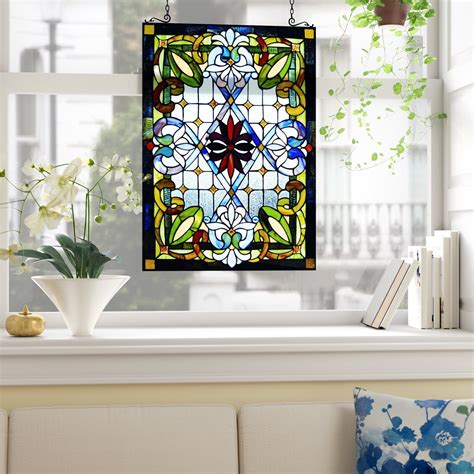 Tiffany Style Stained Glass Window Panel Foter