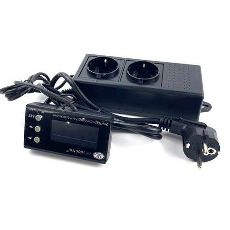 Day Night Lcd Digital Reptile Thermostat With Time Vicedeal