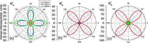 Polar Plots Of The Angular Dependent Raman Intensities Download