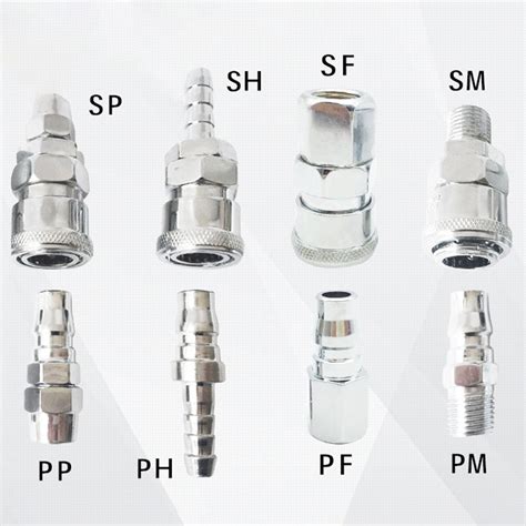 Farfi Pneumatic C Type Quick Connector High Pressure Coupling Air