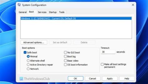 How To Directly Reboot In Safe Mode In Windows 1110