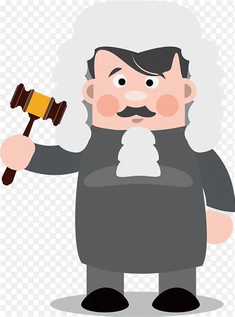 手绘法官矢量图png图片素材下载图片编号7735800 Png素材网