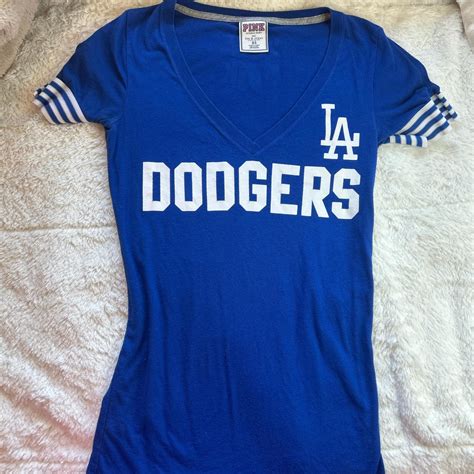 Y2k Pink Victoria Secret X Mlb La Dodgers Depop
