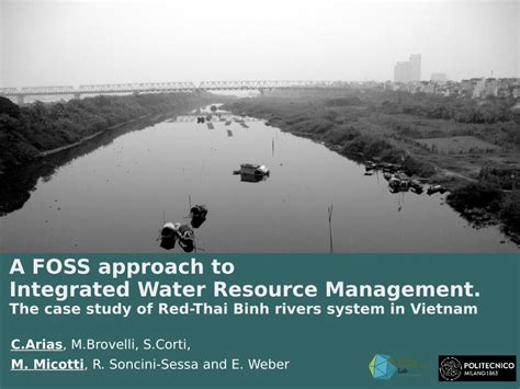 Pdf A Foss Approach To Integrated Water Resource Management Dokumen