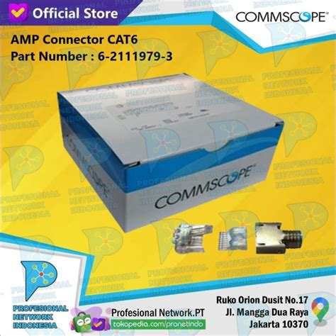 Jual Konektor Rj Cat Commscope Connector Rj Cat Eceran Pcs Jakarta Pusat