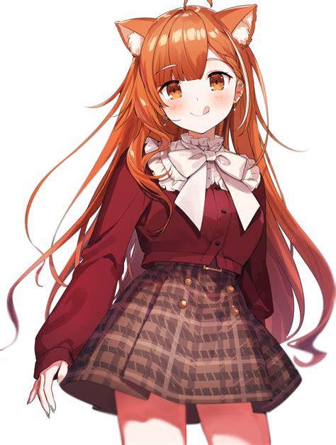 Pin On Red Panda Anime Girl