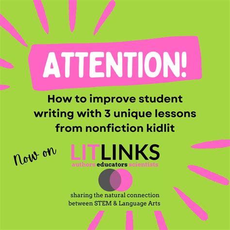 LitLinks How To Improve Student Writing