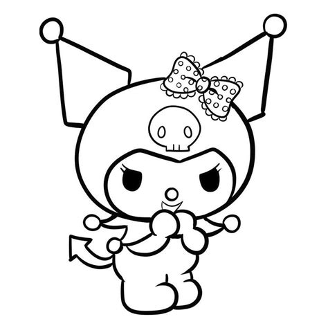 Раскраски хеллоу китти и куроми 87 фото