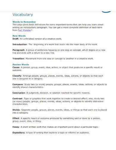 11 Introduction Paragraph Examples To Download