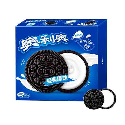 Plus会员：奥利奥超值经典夹心巧克力饼干 早餐休闲零食 零食礼盒 原味 388g1盒3件，371元（合1237元件）—— 慢慢买比价网