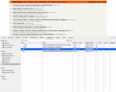 Dev Diaries Cookies In Dev Tools